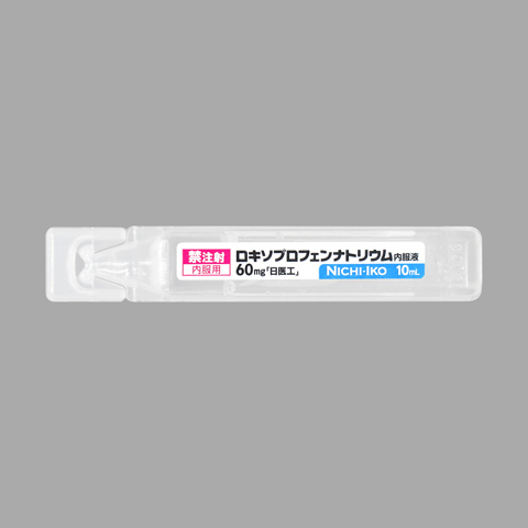 Loxoprofen洛索洛芬钠内服液60mg「日医工」：10mL×126包｜日 药 日本 药局 薬 日本全球家庭通药局