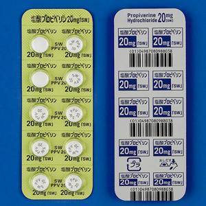 Propiverine Hydrochloride盐酸丙哌维林片20mg「SW」100片(10×10)｜日 药 日本 药局 薬 日本全球家庭通药局