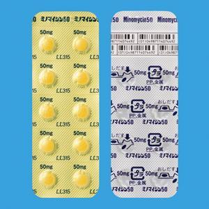 Minomycin Tablets 50mg : 100 tablets | Natural Pharmacy