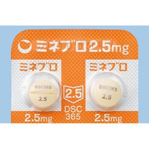 Minnebro Tablets 2.5mg : 100 tablets｜Natural Pharmacy