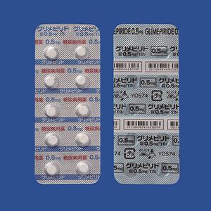 グリメピリド錠0.5mg「YD」：100錠｜薬の個人輸入 空詩堂