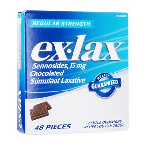 ex-laxチョコ48粒 2箱｜薬の個人輸入 空詩堂