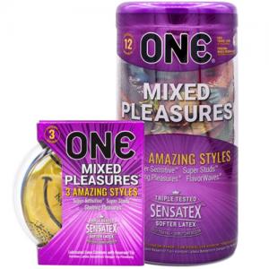 ONE Mixed Pleasures（コンドームバラエティパック） 12個入｜薬の個人輸入 空詩堂
