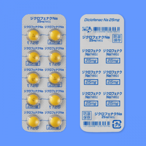 ジクロフェナクNa錠25mg「NIG」：100錠（10錠（PTP）×10）｜薬の個人輸入 空詩堂