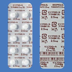 ビソプロロールフマル酸塩錠2.5mg「ZE」：50錠｜Family Pharmacy Global